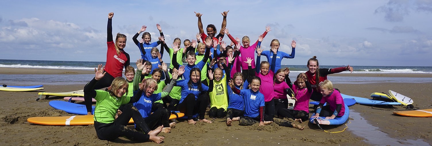 Surfcamps voor kinderen in Scheveningen - Down Under Beach